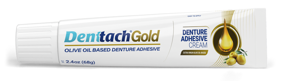 Denttach - A Thermoplastic Denture Adhesive & Cushion