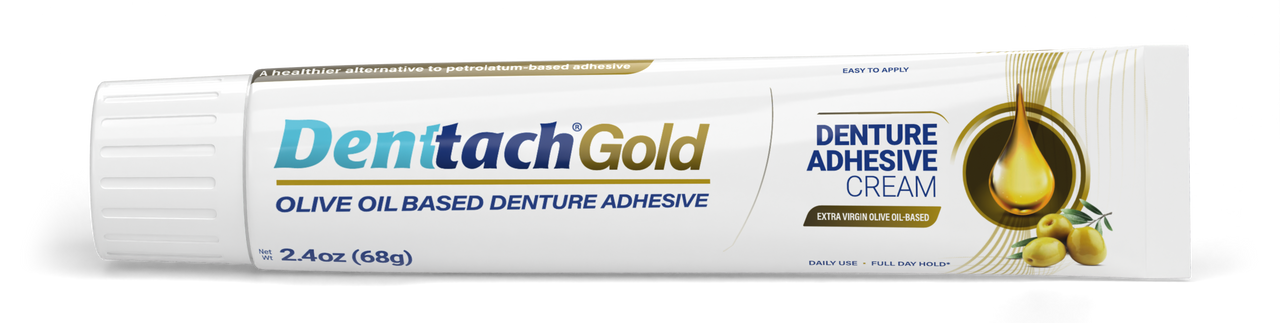 Denttach - A Thermoplastic Denture Adhesive & Cushion