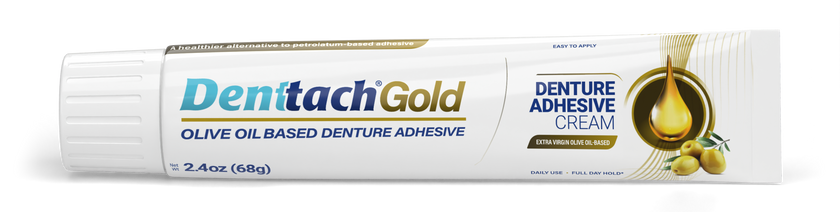 Denttach - A Thermoplastic Denture Adhesive & Cushion