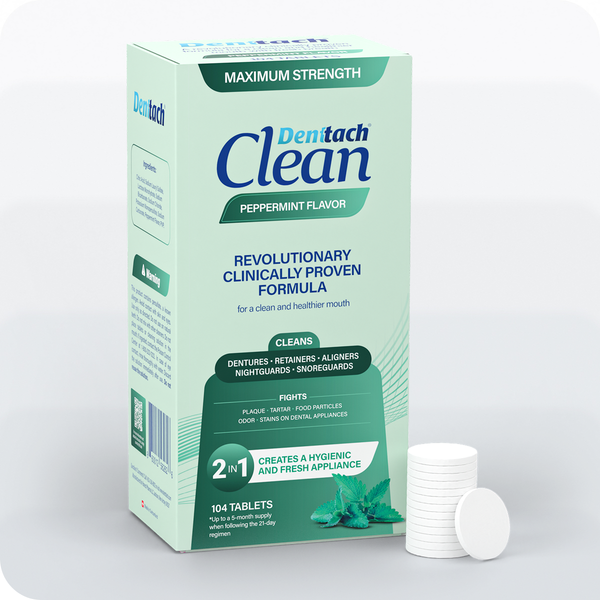 Denttach Clean—Revolutionary, Clinically Proven Formula